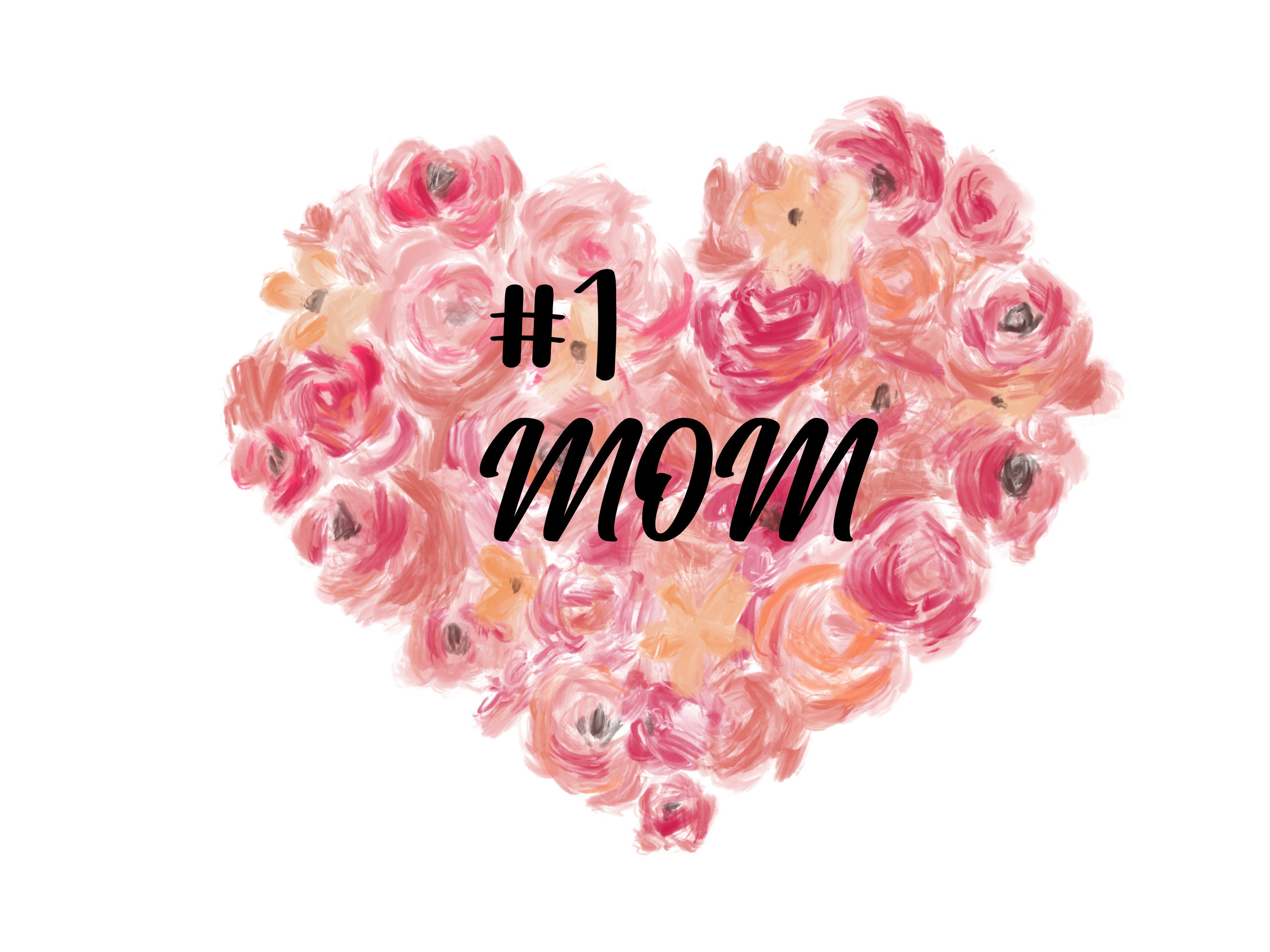Number 1 Mom Svg - Etsy