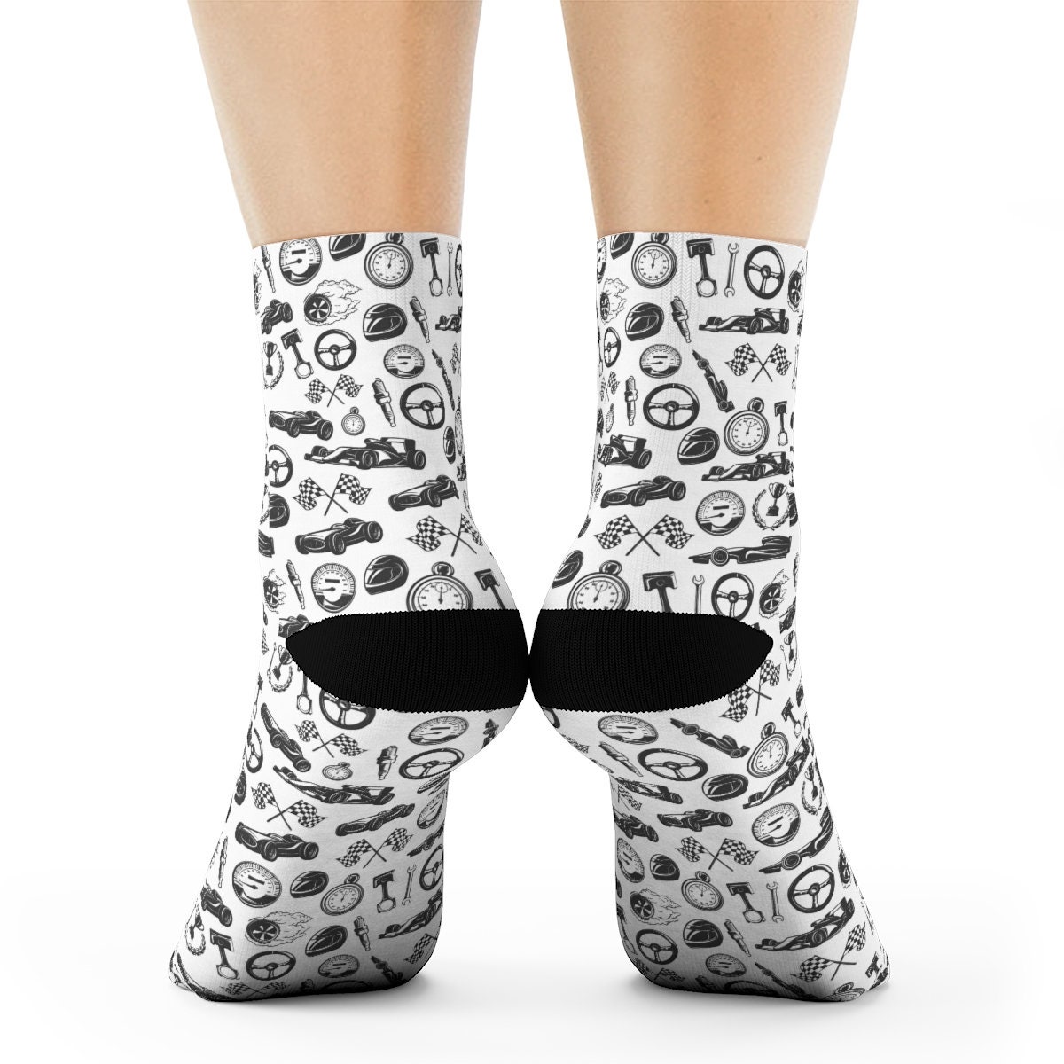 Formula 1 / Indycar / Racing Crew Socks - Etsy