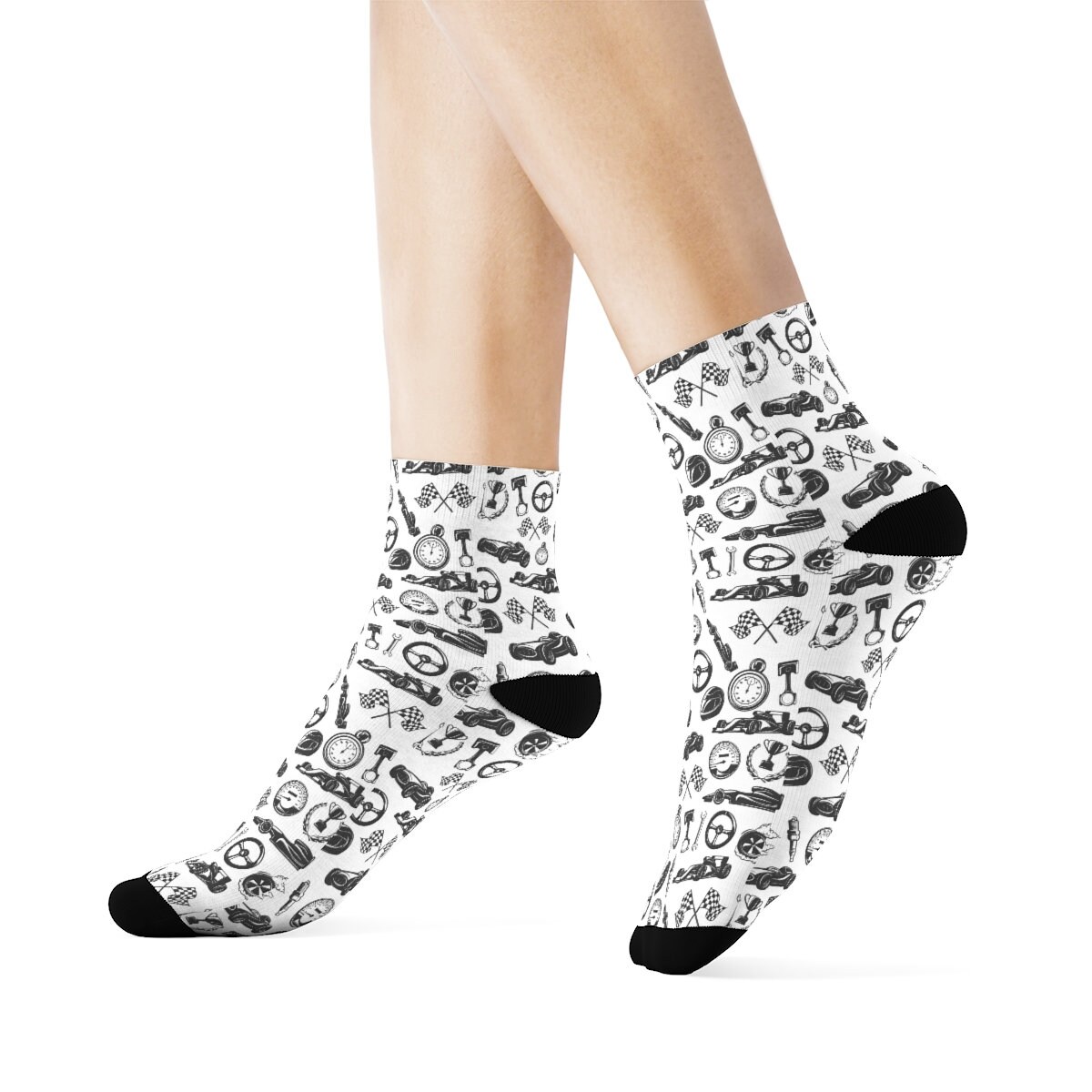 Formula 1 / Indycar / Racing Crew Socks - Etsy