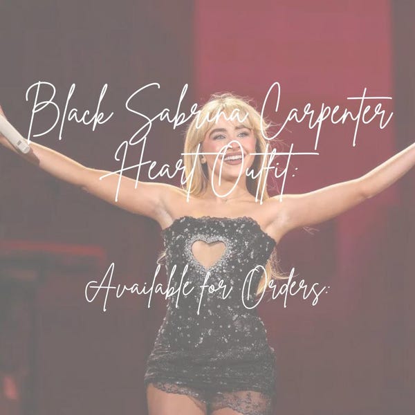 Sabrina Carpenter Costume - Etsy