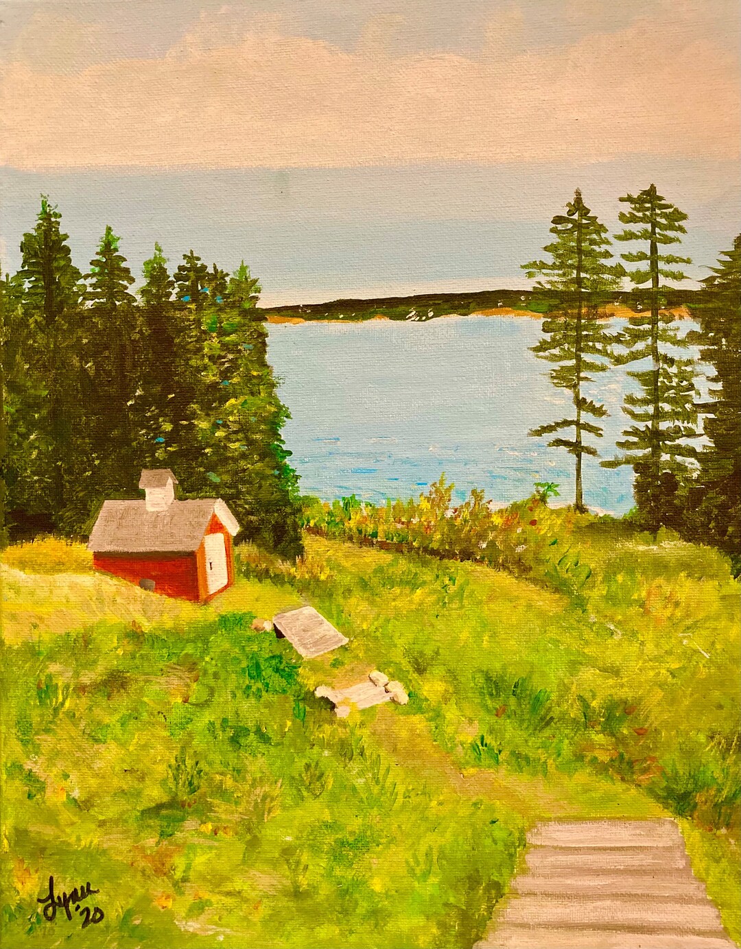 Acadia National Park Painting - Etsy