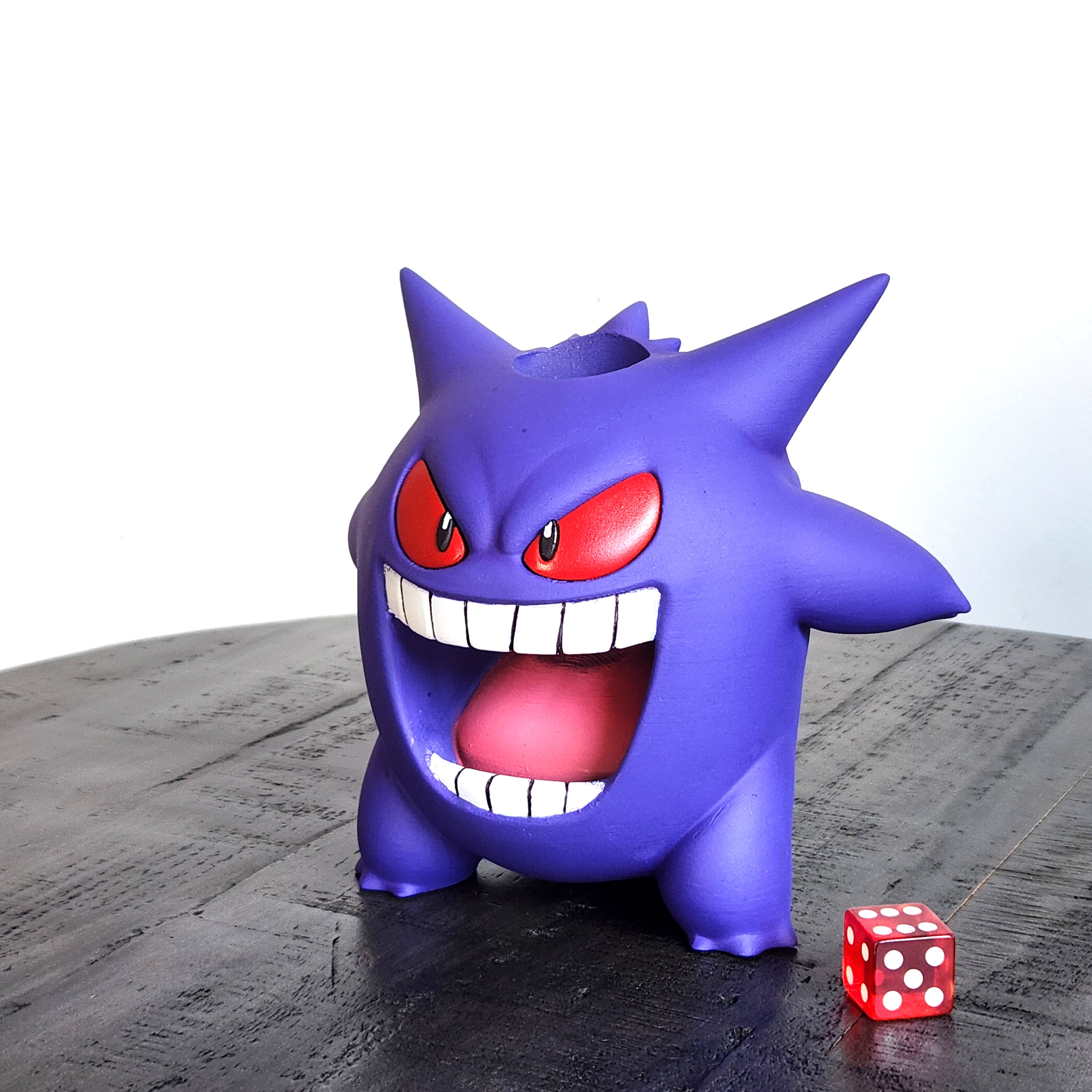 Custom Gengar Dice Tower Enhance Your DND and Pokémon Gaming Experience ...