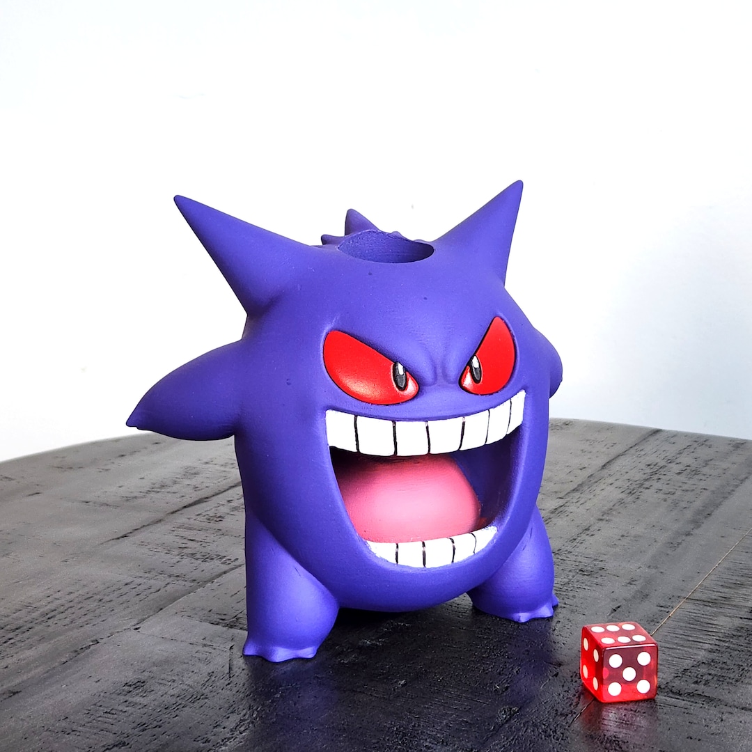 Custom Gengar Dice Tower - Enhance Your DND and Pokémon Gaming ...