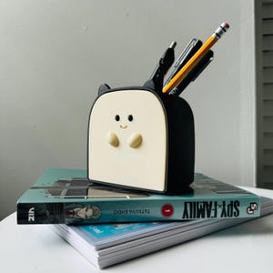 Kawaii Bread Shaped Pen Holder and Desk Organizer, Cute Gift - Etsy