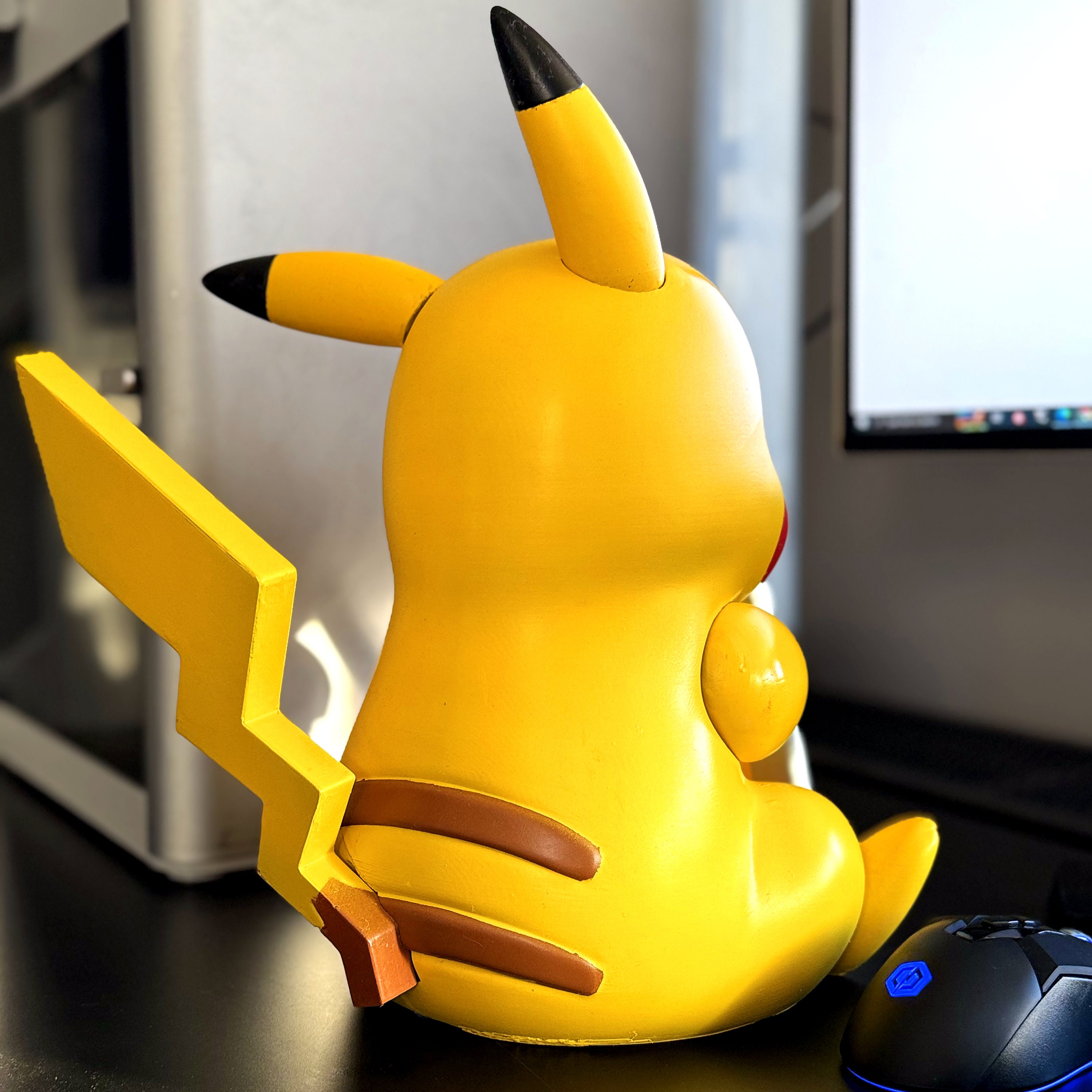 Pikachu Life Size Controller, Phone and Drink Holder Stand - Perfect ...