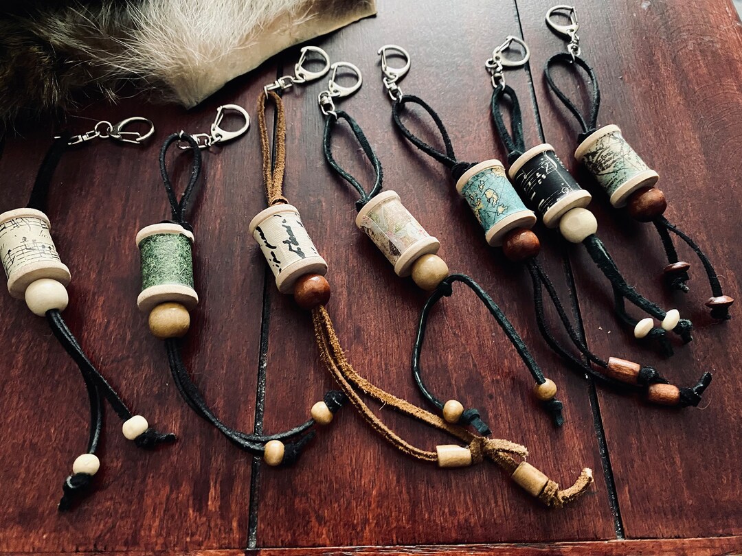 Handmade Wooden Spool Charms - Etsy