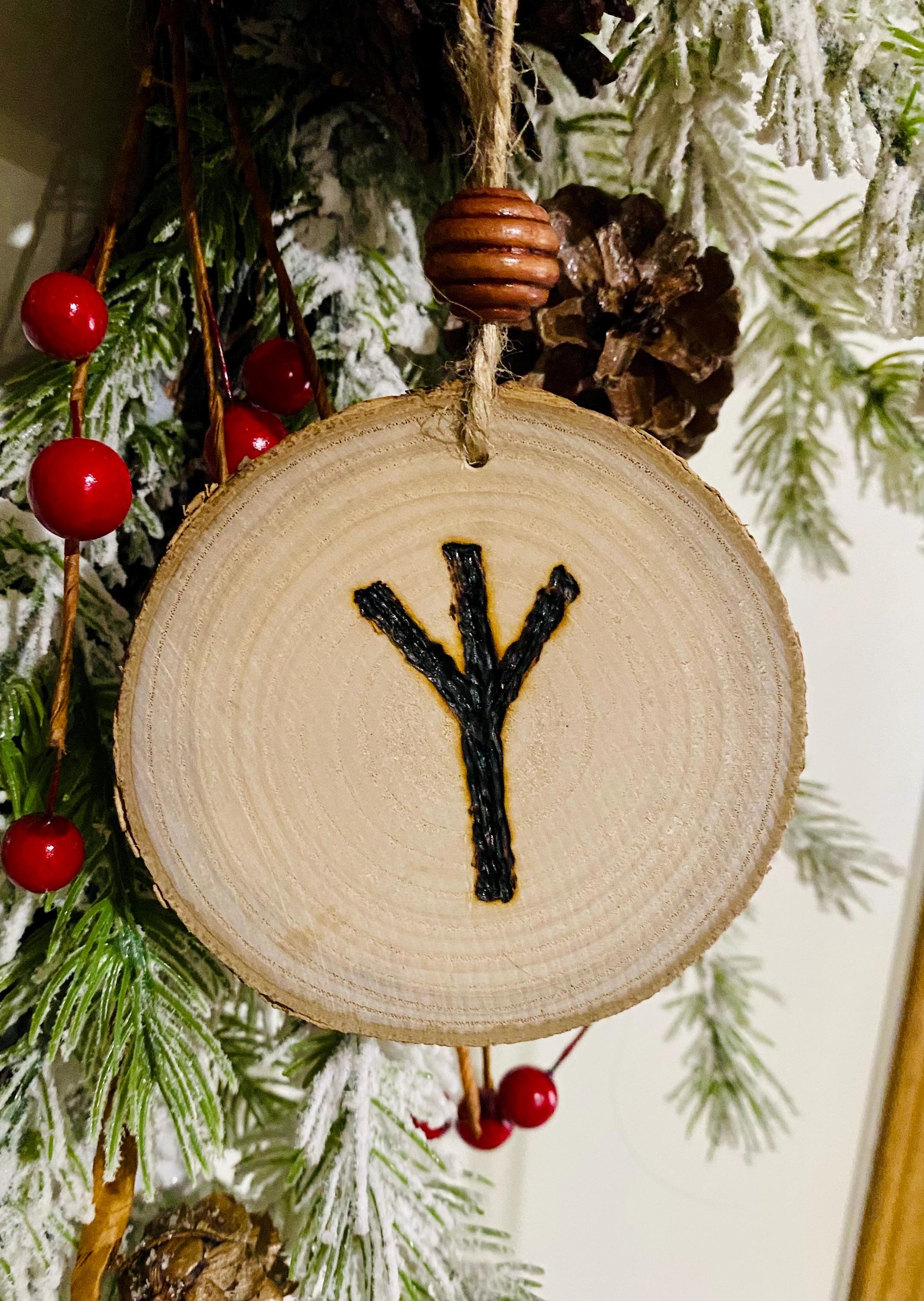 Norse Viking Rune Inspired Yule Ornaments - Etsy