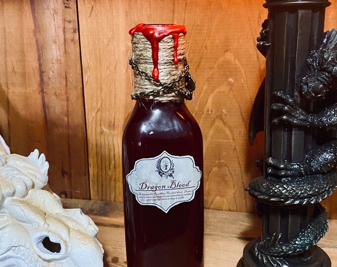 Dragons Blood Glistening Potion Bottle - Etsy