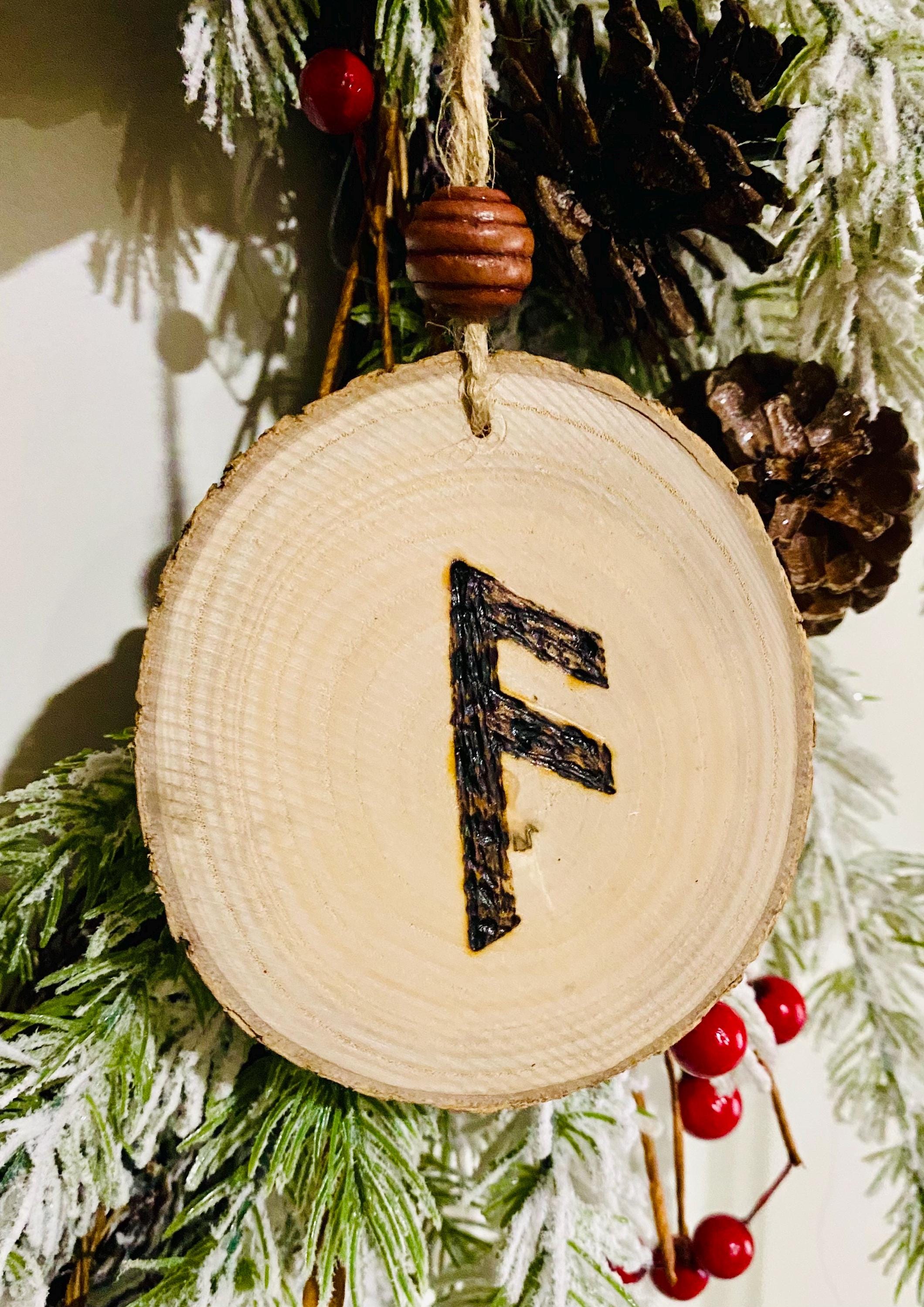 Norse Viking Rune Inspired Yule Ornaments - Etsy