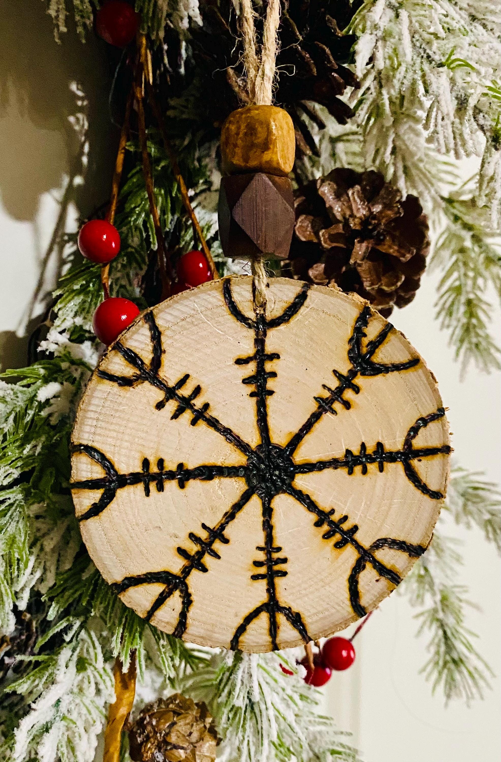 Norse Viking Rune Inspired Yule Ornaments - Etsy