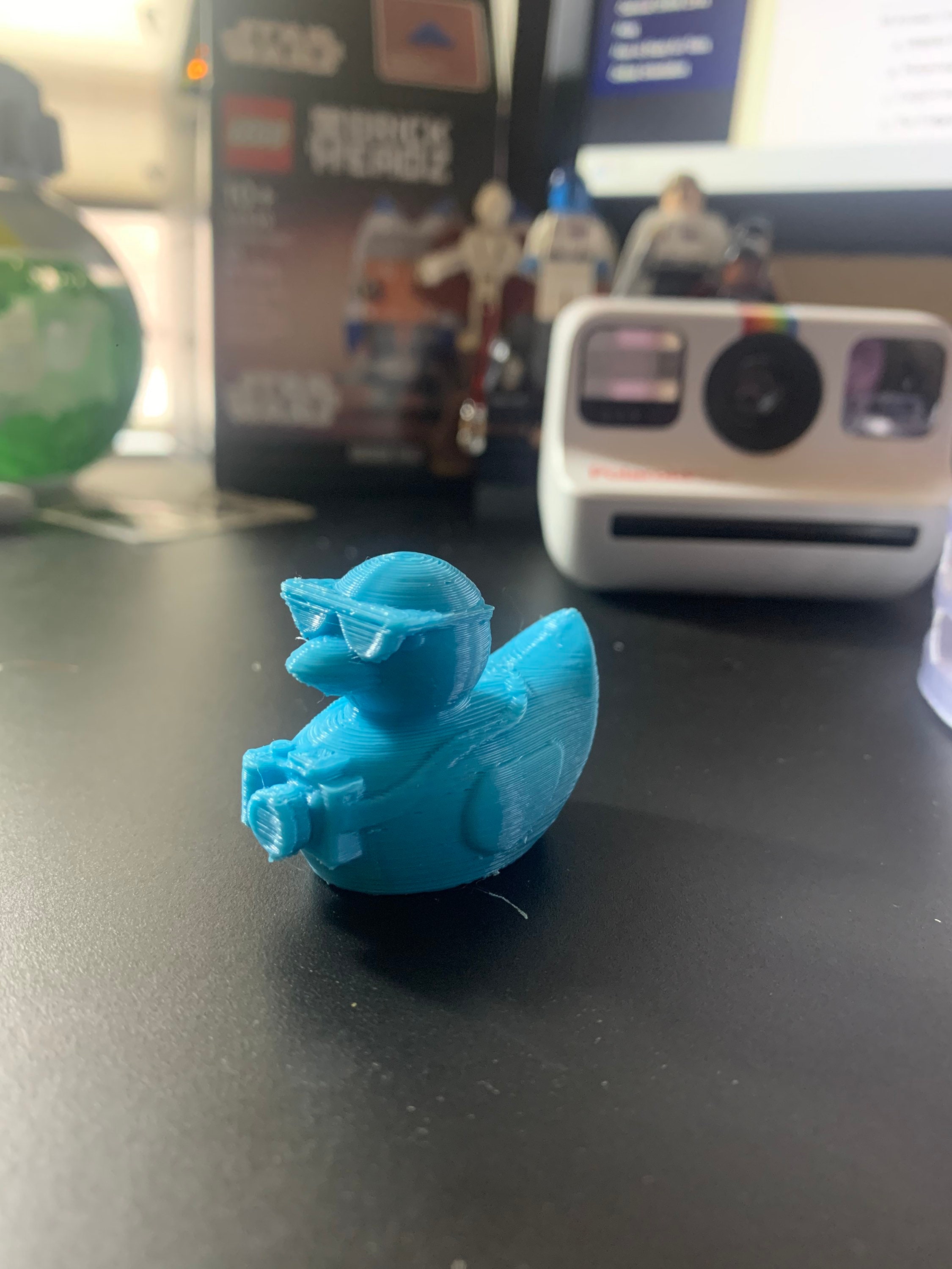 3d Print Duck Desk Toy Pencil Topper Etsy