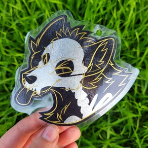 Skeleton Fursona Badge- Snootnsuits - Etsy