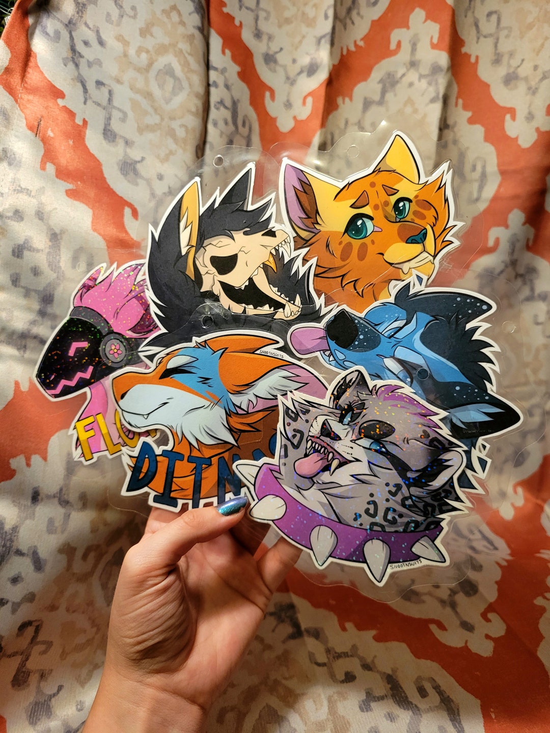 Fursona Head Badge- CUSTOM- Snootnsuits - Etsy