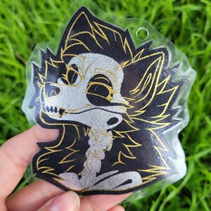 Skeleton Fursona Badge- Snootnsuits - Etsy