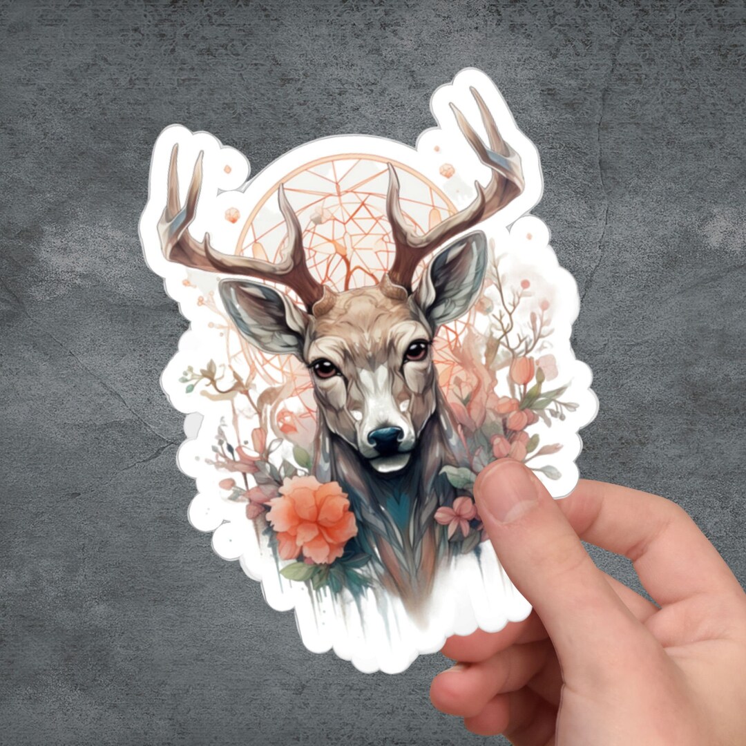 Watercolor Stickers Watercolor Flower Sticker Woodland - Etsy