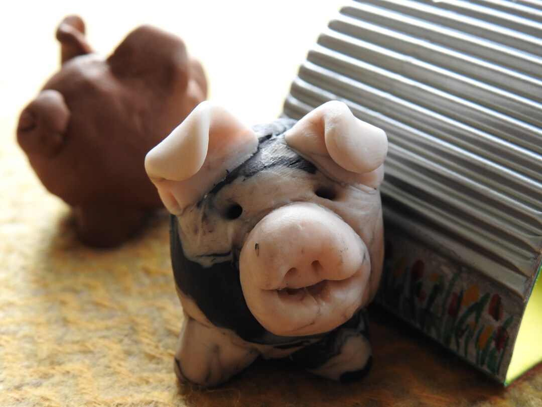 Good Luck 3-legged Pig - Based on the Chilean Chanchito - Etsy UK