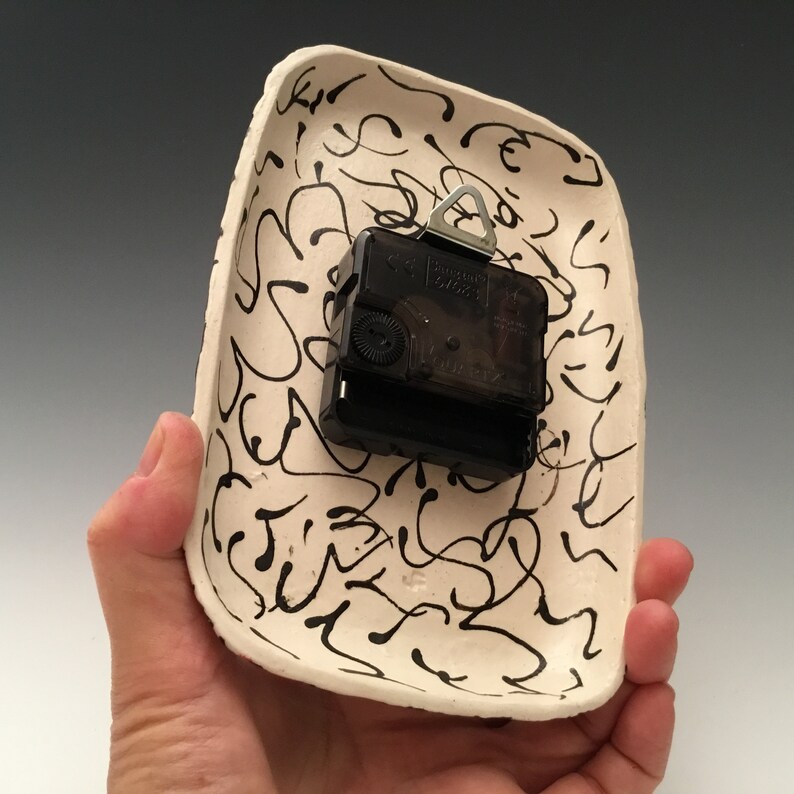 Clock, Wallclock, Mcm, Retro, Ceramic Clock, Modern Art, Home Decor ...