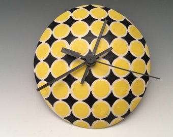 Clock, Wallclock, Mcm, Retro, Ceramic Clock, Modern Art, Home Decor ...