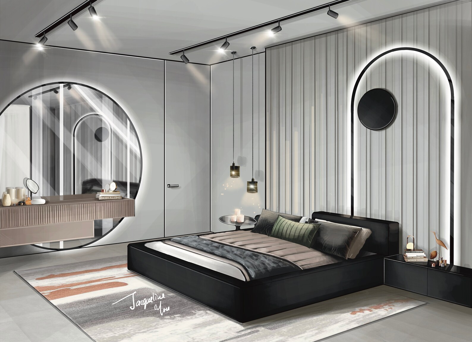 3d Perspective Render, Digital Hand Sketch, Residential, Commercial ...