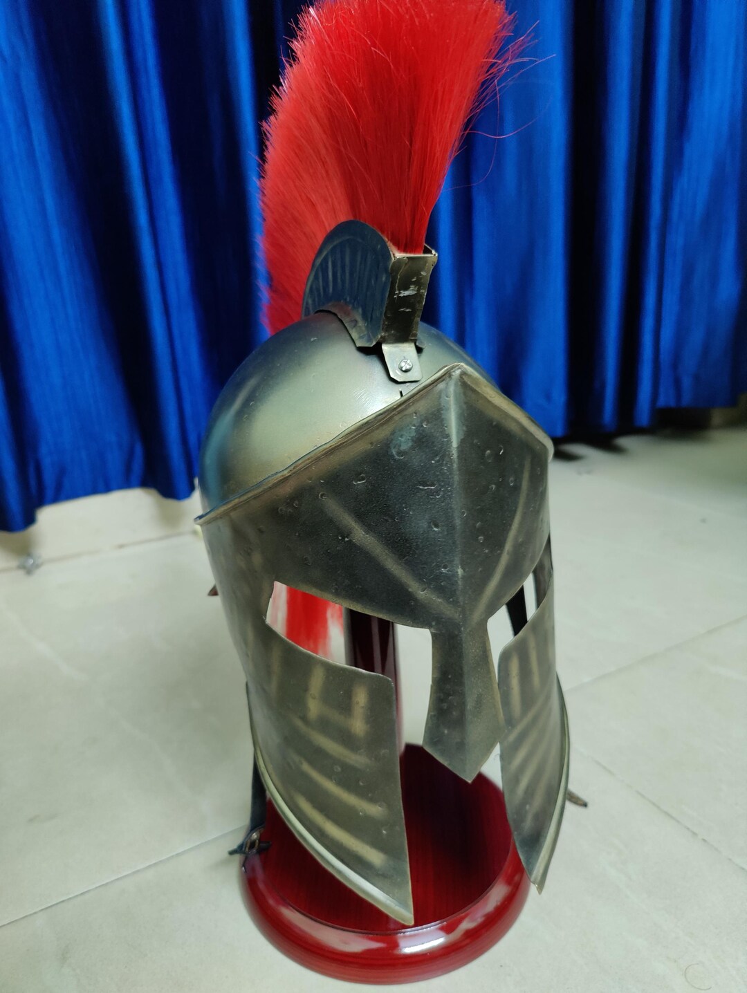 Litton Lane Spartan Helmet Replica – Medieval Greek Warrior Helmet Gift ...