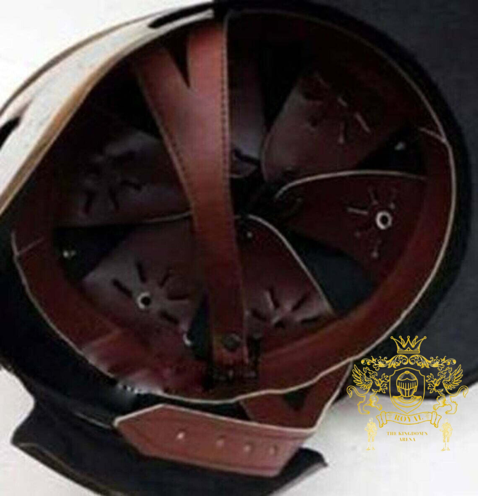 Crusader HELMET, KNIGHT ARMOR Cosplay, Larp Helmet, Replica Prop ...