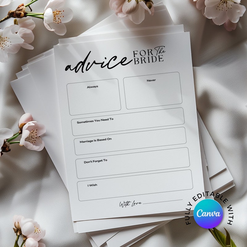 Marriage Advice Card - Etsy