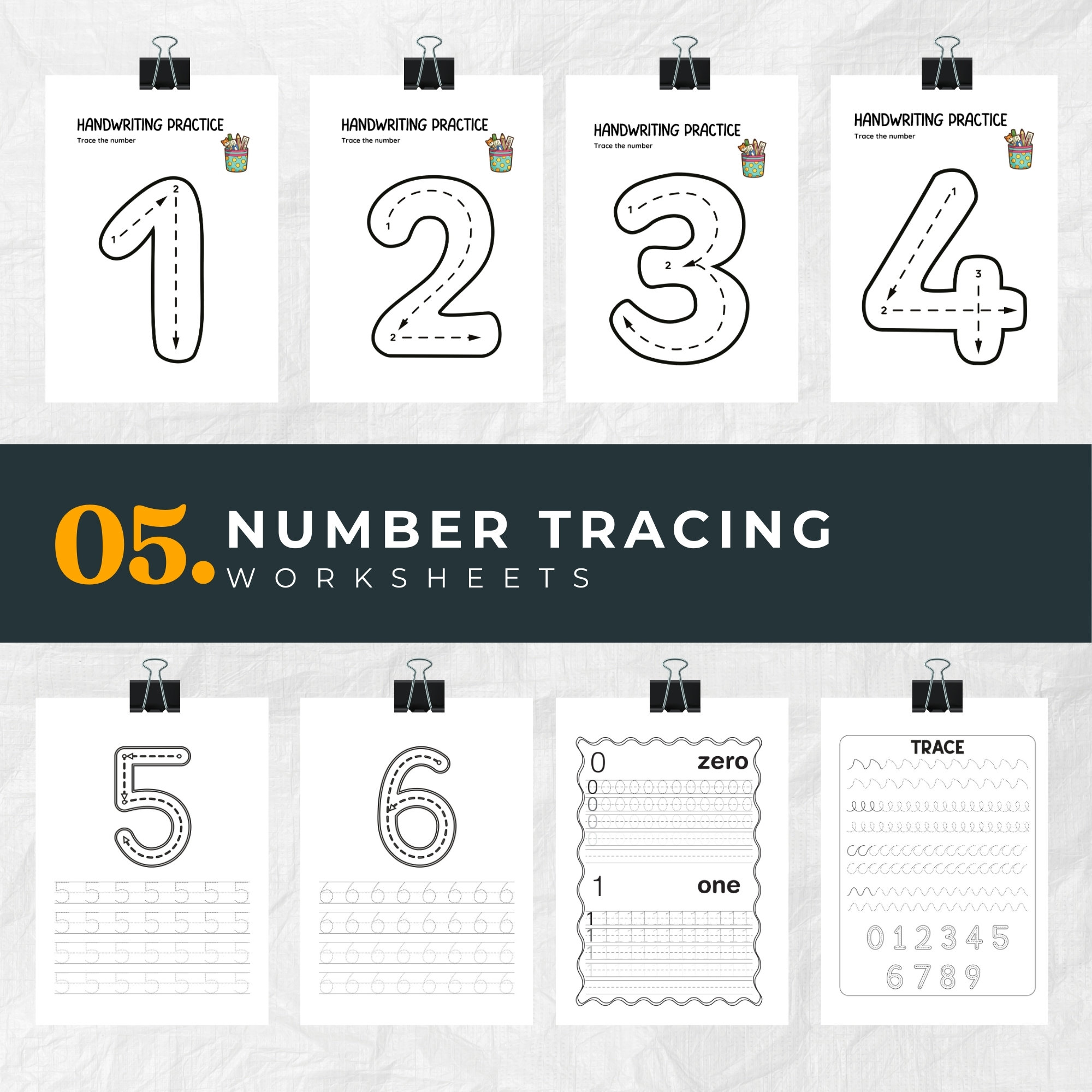 1200+ Pencil Control Tracing Worksheets for Preschool (printable ...