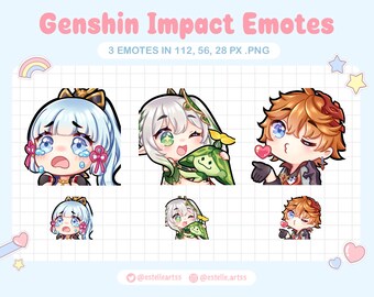 Childe Genshin Emote - Etsy