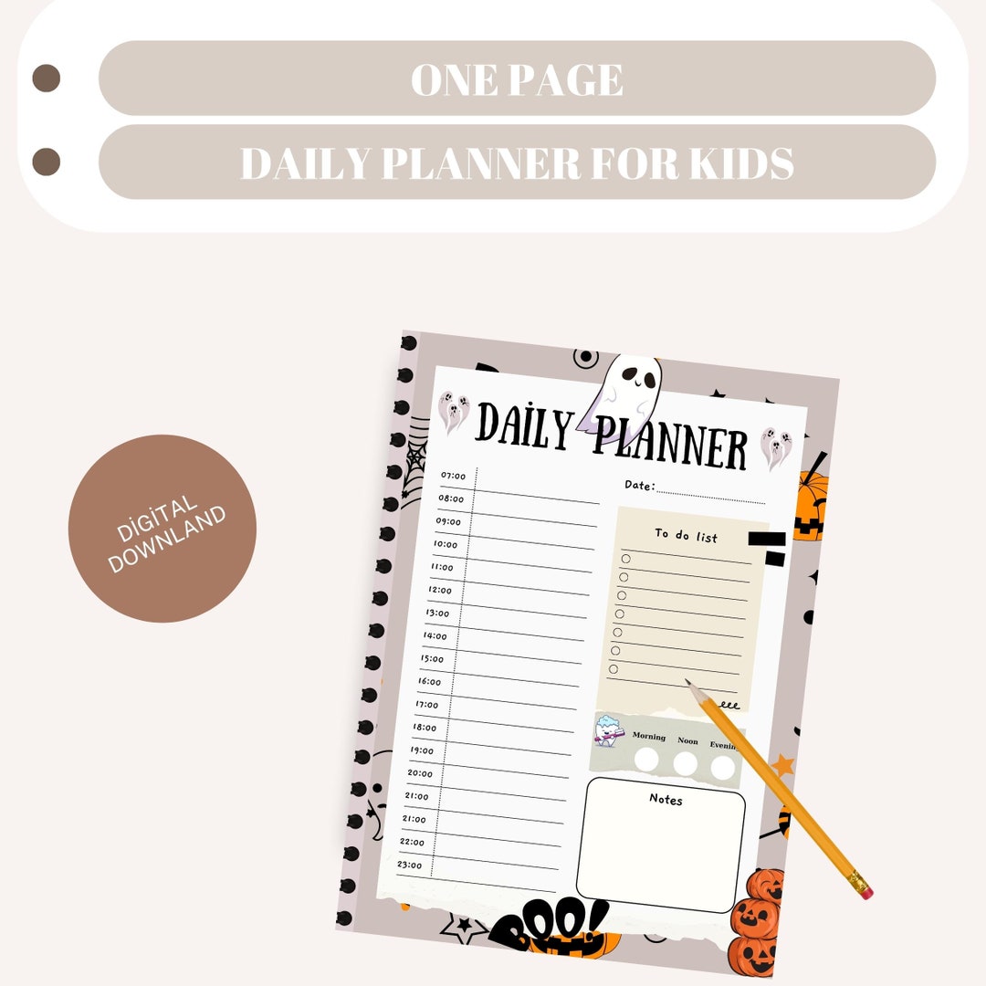 Kids Daily Journal Printable - Fun Creative Diary | Drawing & Writing ...