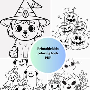 Halloween Coloring Pages for Kids | 10 Fun Spooky Sheets | Printable ...