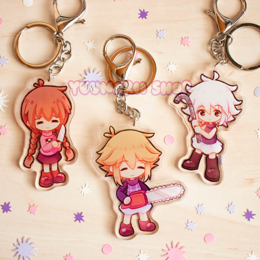Yume Nikki Acrylic Keychains / Madotsuki Keychain / Yume 2kki Urotsuki ...