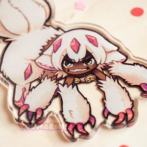 Nanachi & Faputa Acrylic Keychains / Made in Abyss Keychains / Set of 3 ...