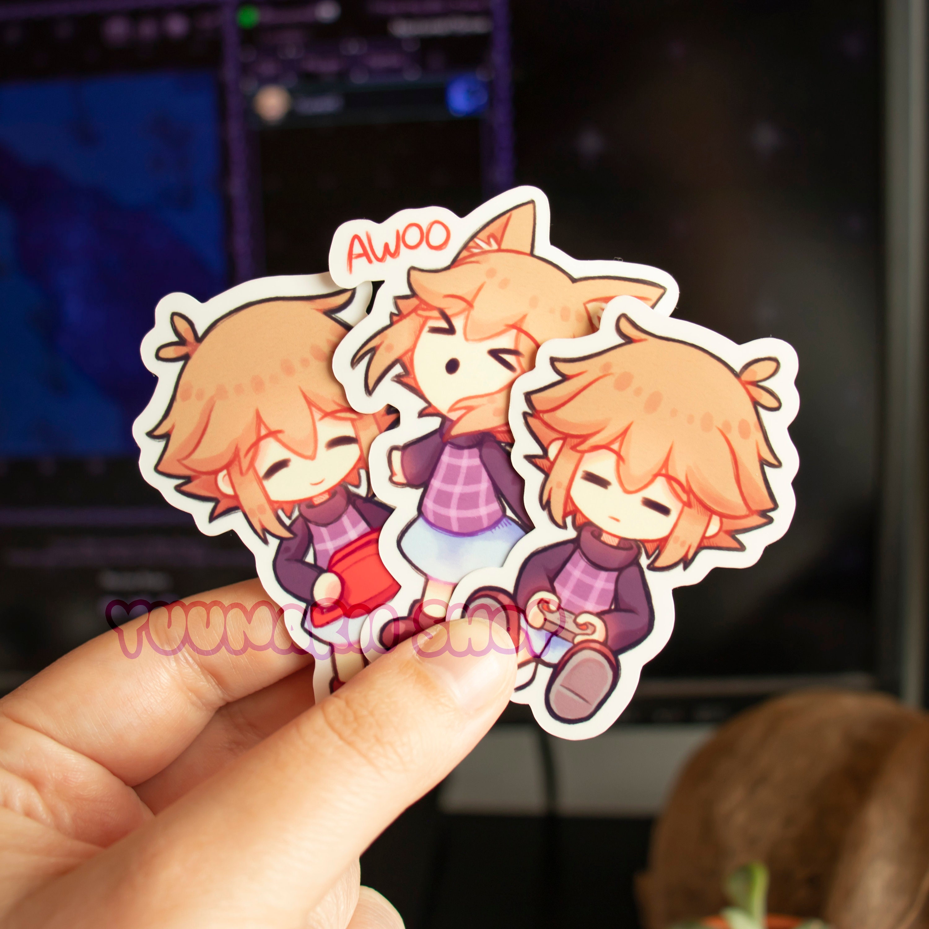 Urotsuki Vinyl Sticker Set / Yume 2kki Sticker / Yume Nikki - Etsy