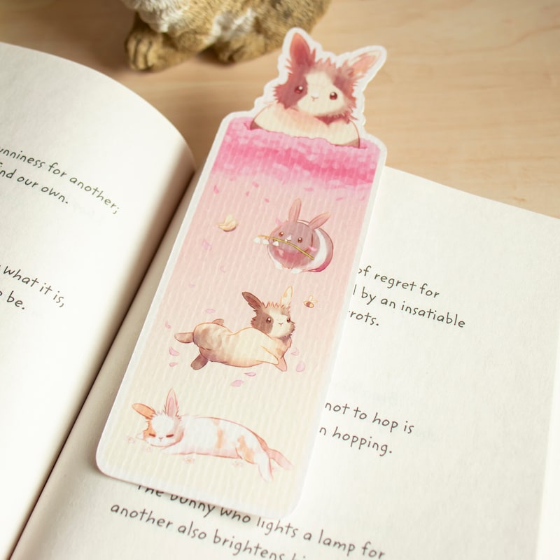 Cute Animal Bookmark - Etsy