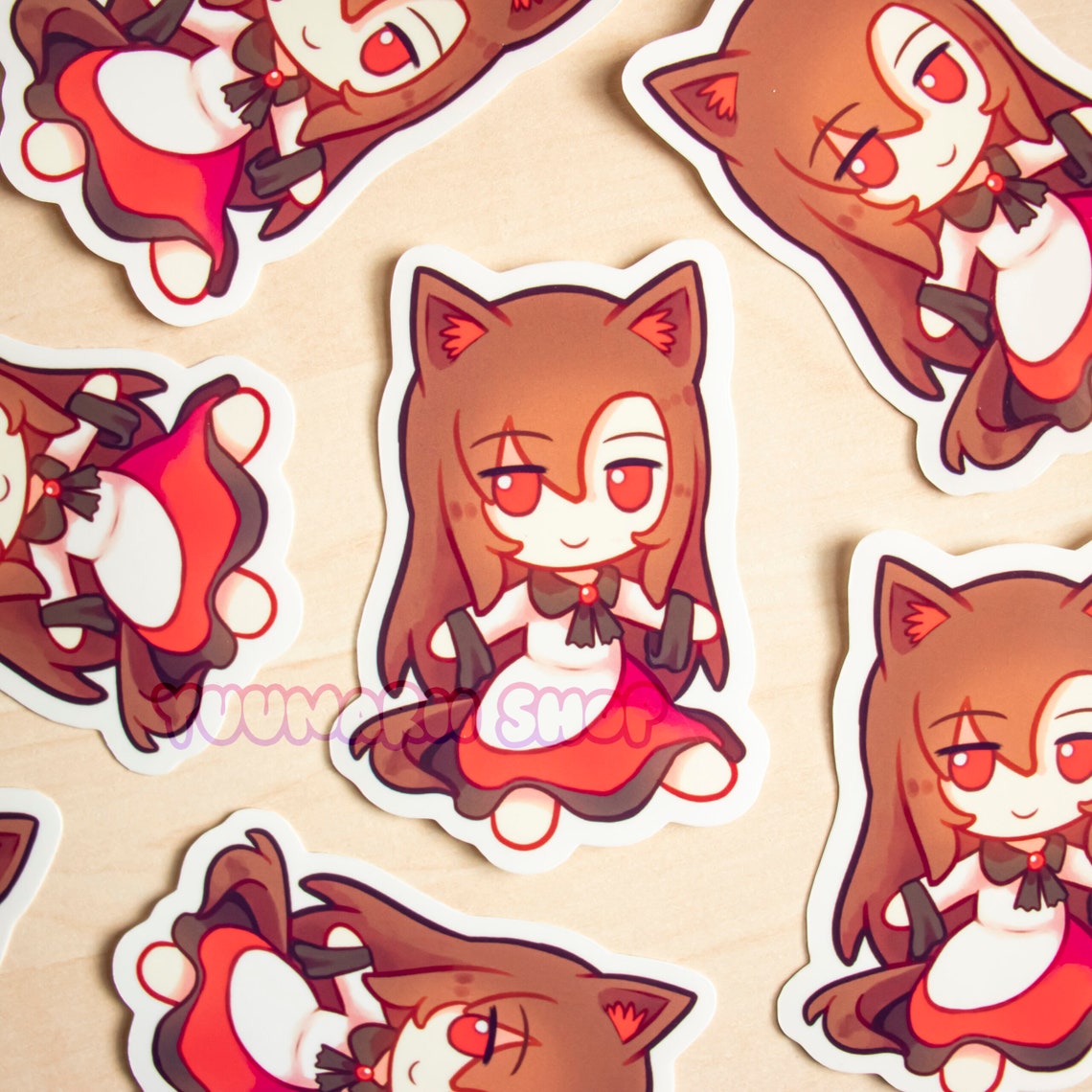 Touhou DDC Fumo Vinyl Sticker Set / Fumo Stickers / Touhou Stickers ...
