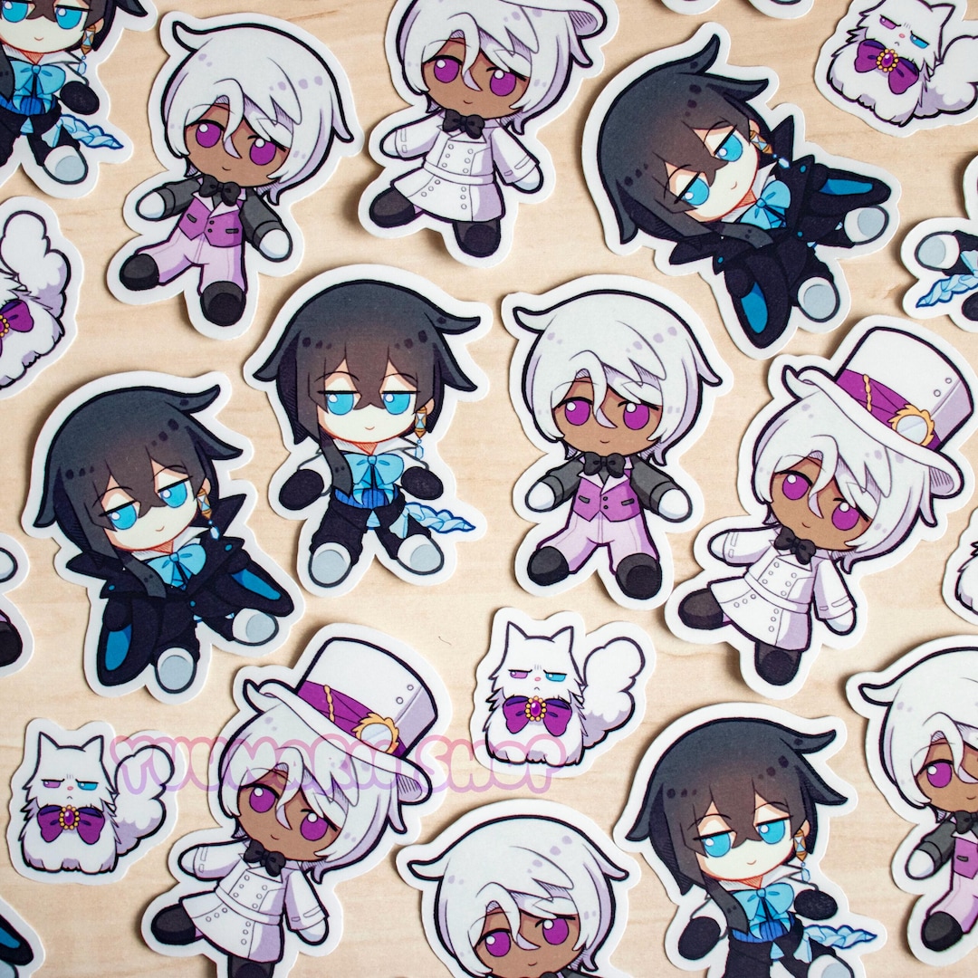 Vanitas No Carte Fumo Vinyl Stickers / the Case Study of Vanitas Anime ...