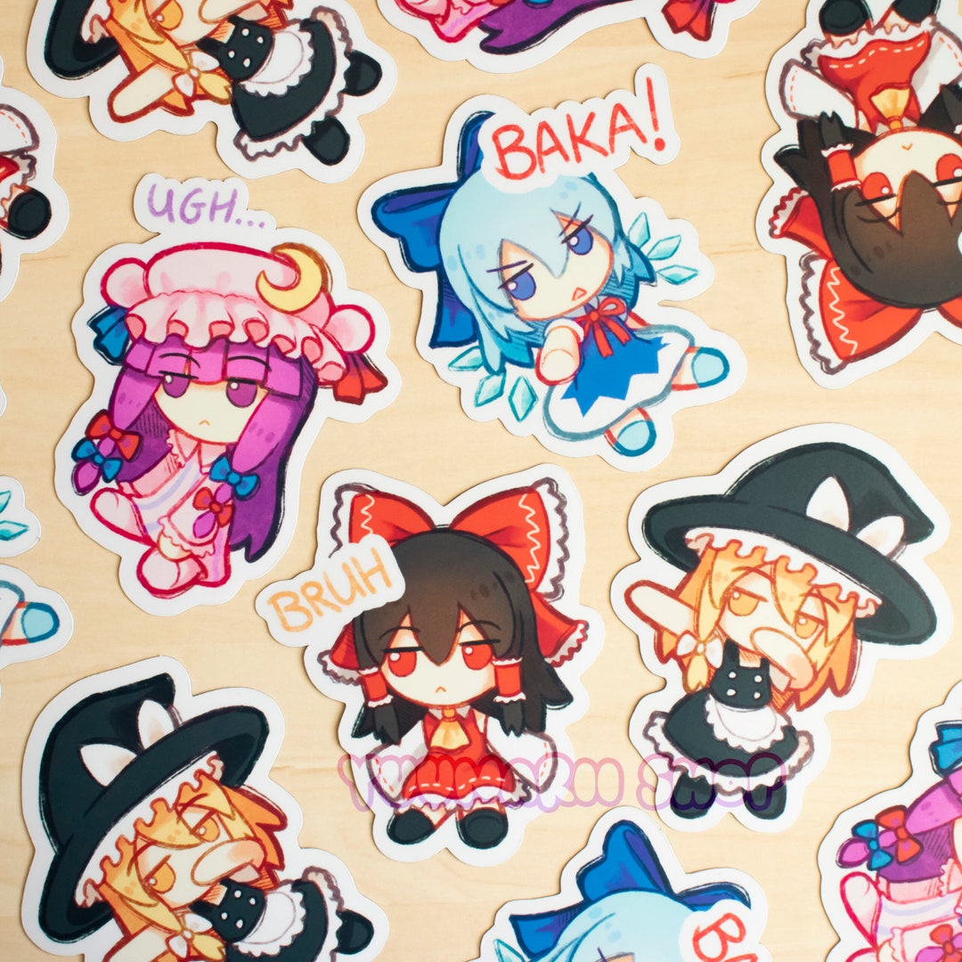 Touhou Fumo Fridge Magnets VOL. 1 / Touhou Magnets / Anime Fridge ...