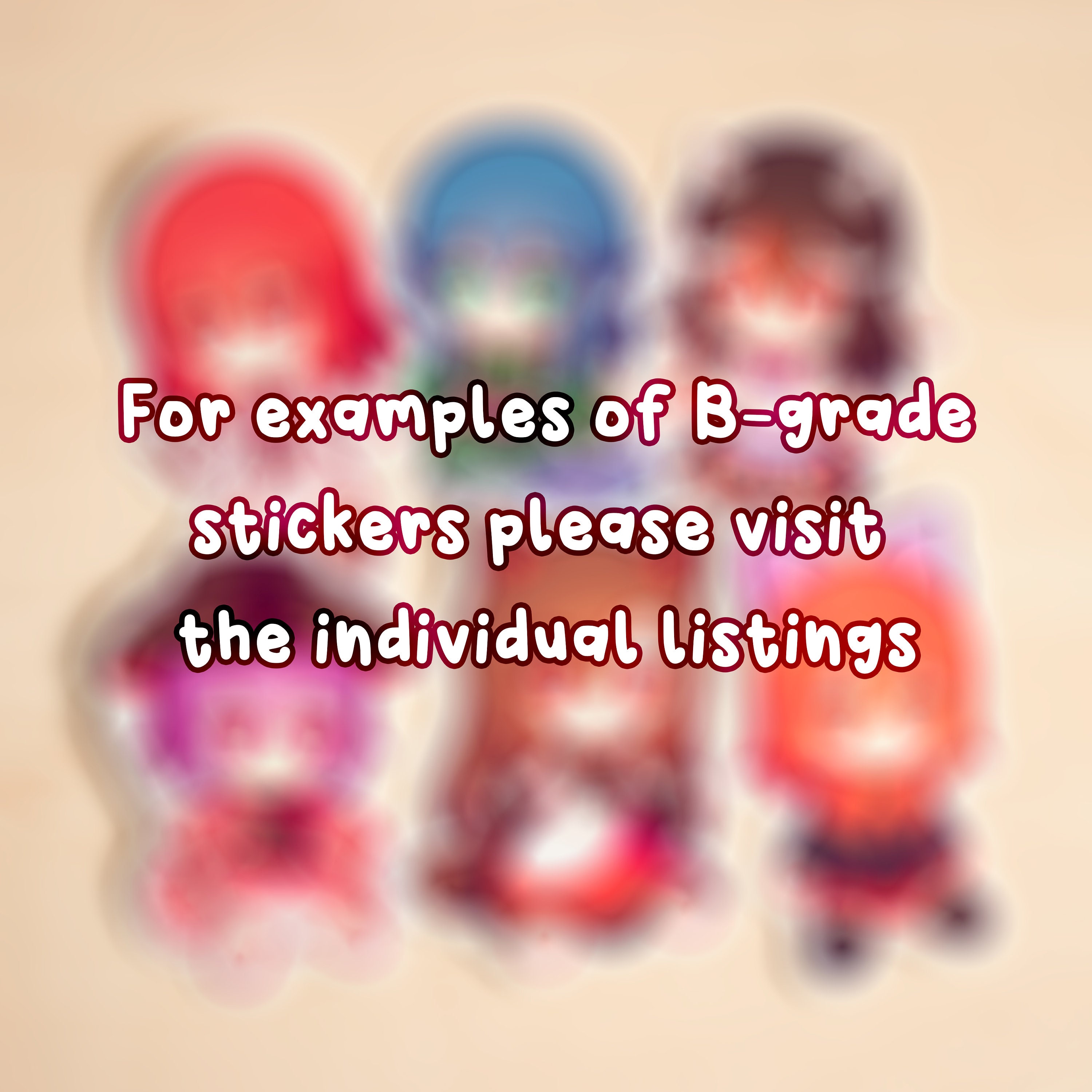 Touhou DDC Fumo Vinyl Sticker Set / Fumo Stickers / Touhou - Etsy