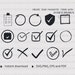 Check Mark Svg Bundle, Check Box Svg, Checklist Svg, Hand Drawn Check ...