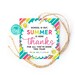 Teacher Appreciation Gift Tag | Summer Break Thanks for All You Do ...