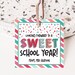 Printable Back to School Tag: Sweet School Year, Editable Template (PDF ...