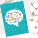 Printable Birthday Card Happy Birthday to You Card Digital - Etsy