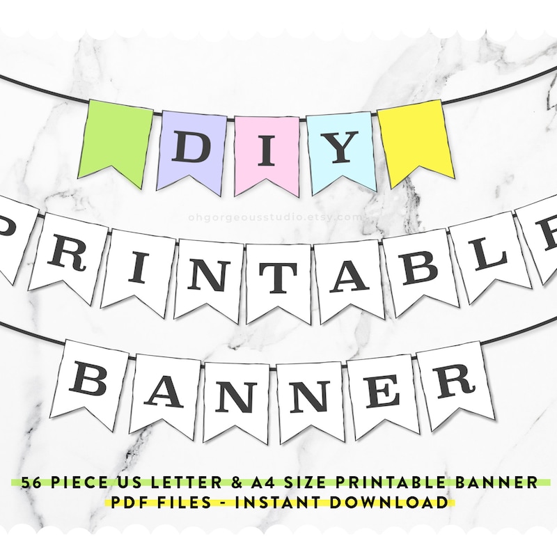 Large Baby Banner - Etsy