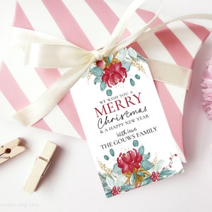 Merry Christmas Gift Tag Printable | Printable Christmas Gift Tag ...