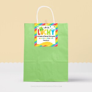 Editable St. Patrick's Day Gift Tag | Happy St. Patrick's Day Tag, St ...