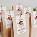 Editable Santa Christmas Gift Tag Template | Printable Holiday Label ...