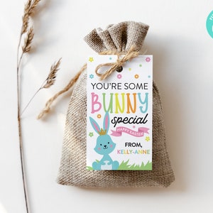 Printable Kids Easter Bunny Gift Tag | You Are Some Bunny Special Gift ...