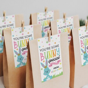 Printable Kids Easter Bunny Gift Tag | You Are Some Bunny Special Gift ...