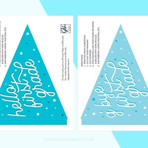 First Grade Pennant | First Day Last Day First Grade Flag, Back to ...