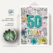 50th Birthday Card: Fun Doodle Style (digital Download) - Etsy
